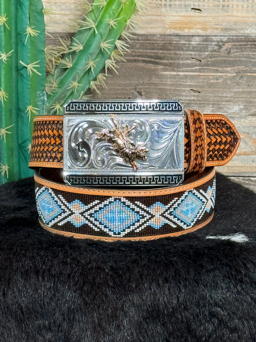 Bronze Bull Rider Buckle – Roman Valley Ranch