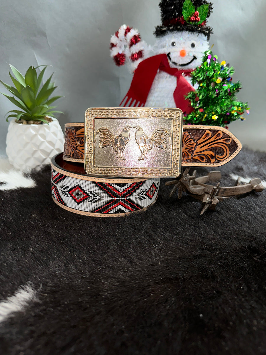 Legendary Double Cocks Buckle Rose Gold – Roman Valley Ranch