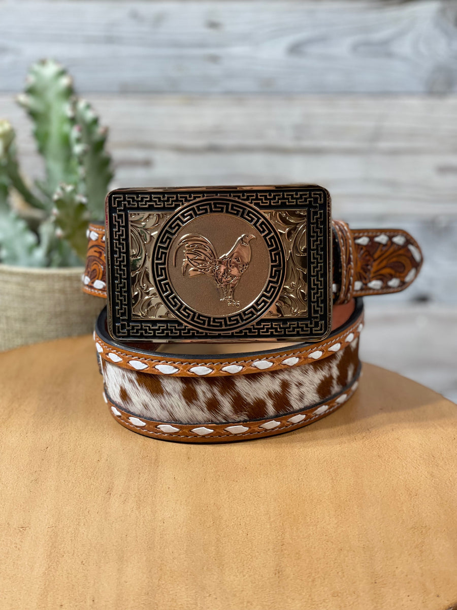 Legendary Rose Gold Rooster Buckle – Roman Valley Ranch