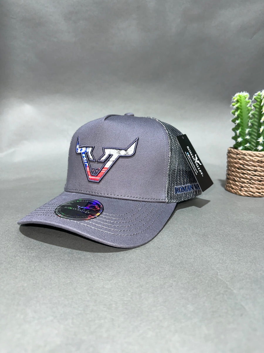 Texas Gray Roman Valley Cap – Roman Valley Ranch