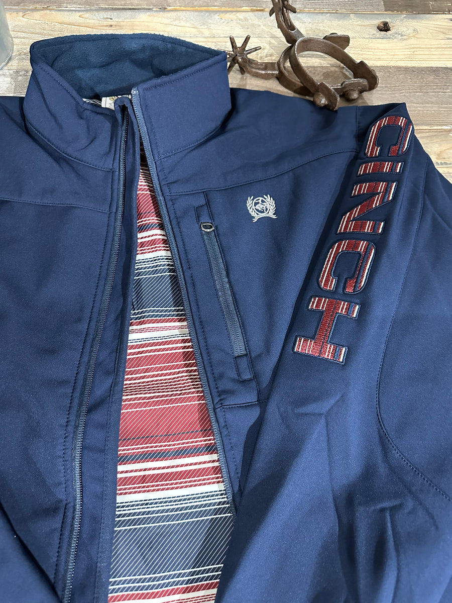 Cinch Navy Serape Men Jacket – Roman Valley Ranch