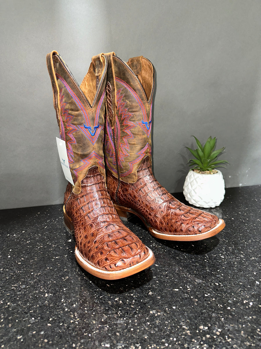 Exotic Caiman Tabaco Boot – Roman Valley Ranch