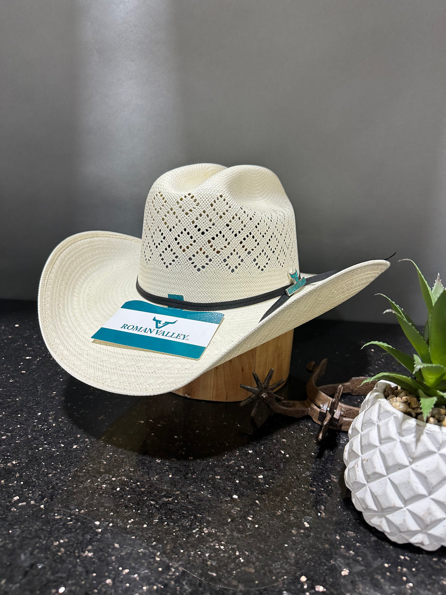 Roman Valley multi Diamond Straw Hat – Roman Valley Ranch