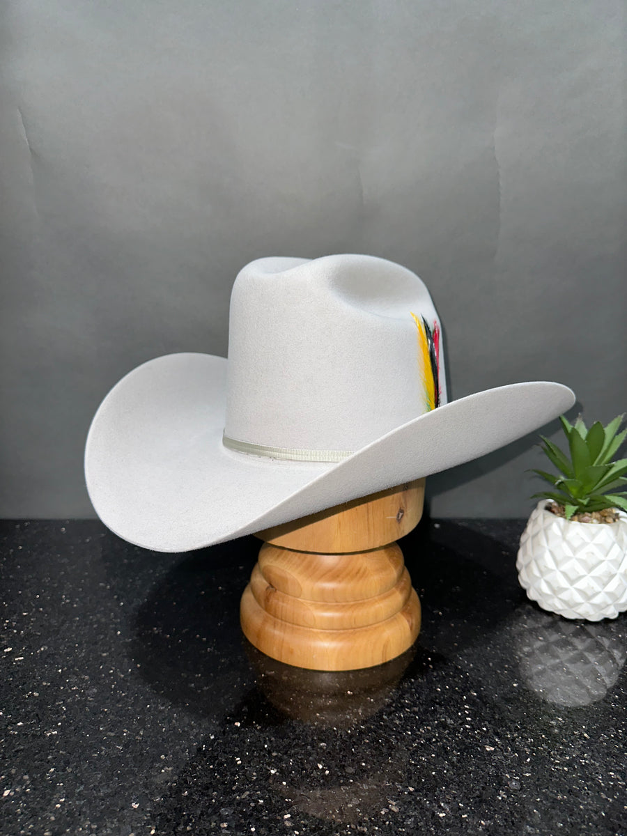 Stetson Rancher Silver Grey Felt Hat – Roman Valley Ranch