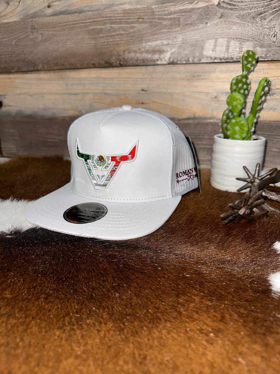Team Mex White RVR Cap – Roman Valley Ranch