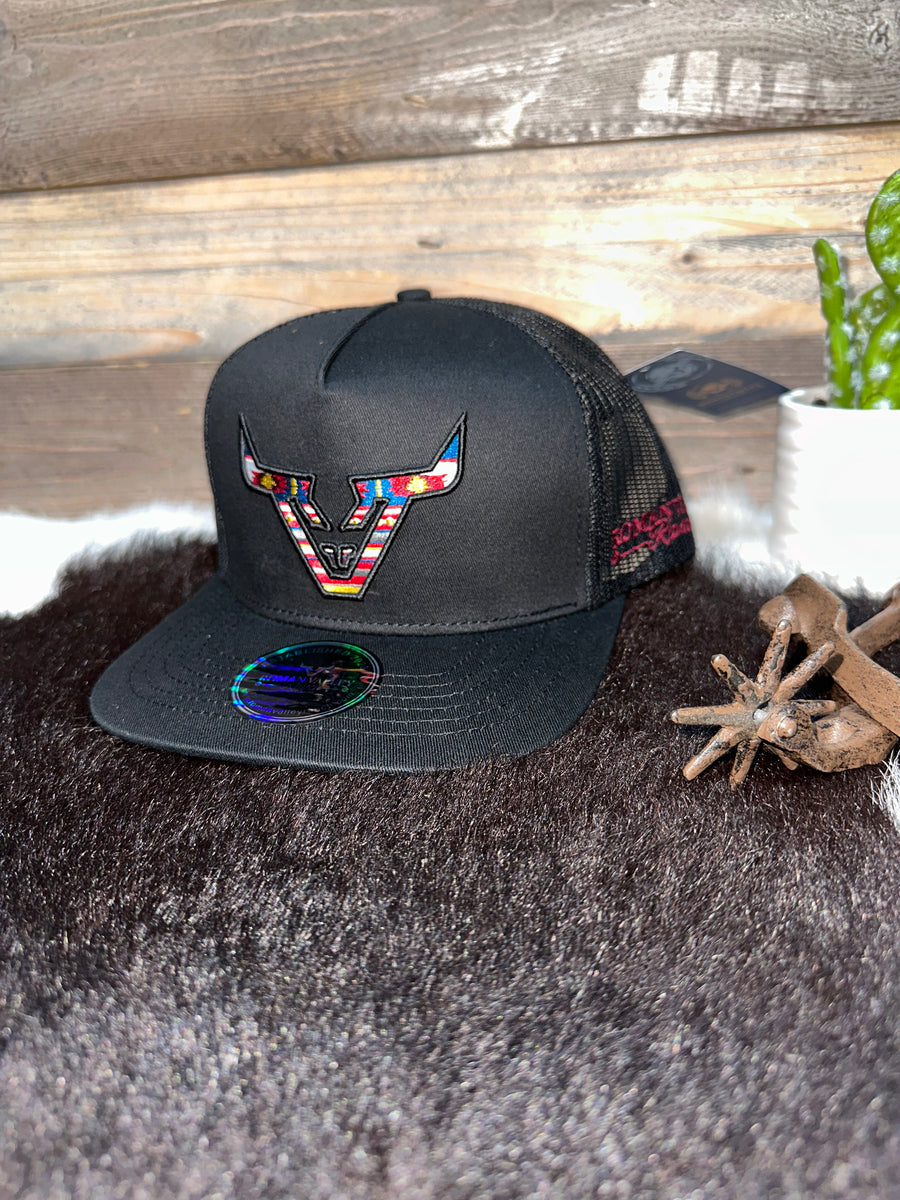 Cicada Black RVR Cap – Roman Valley Ranch