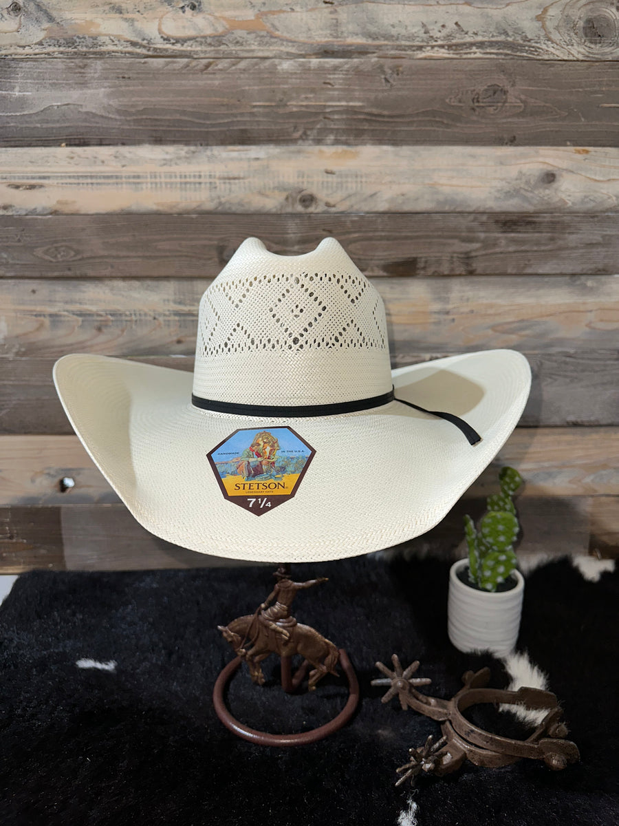 Stetson 10X Saddleman Straw Hat – Roman Valley Ranch