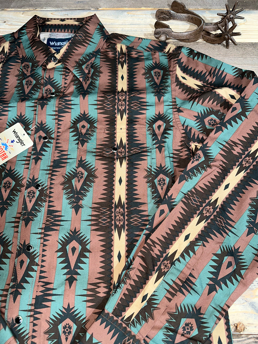 Wrangler cowboy Aztec Fall 23 – Roman Valley Ranch