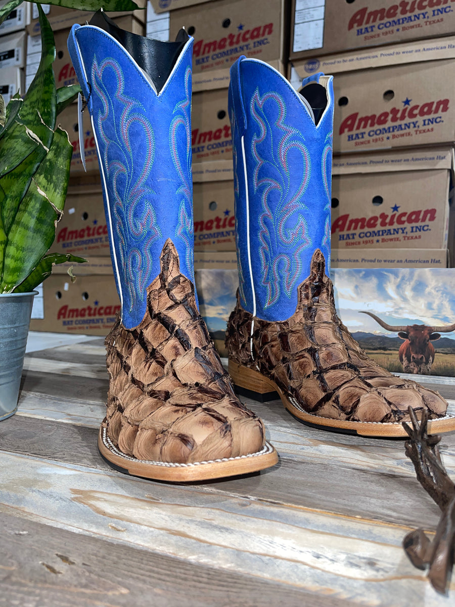 Exotic Blue Boots Brazilian Bass Boot – Roman Valley Ranch