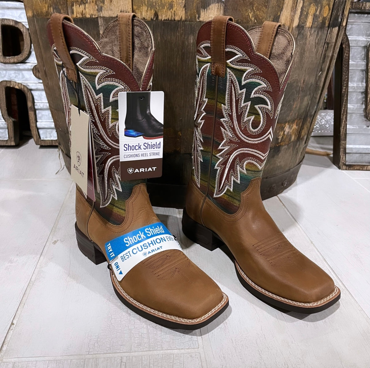 Ariat Women Lone Star Ridge Tan Boot – Roman Valley Ranch