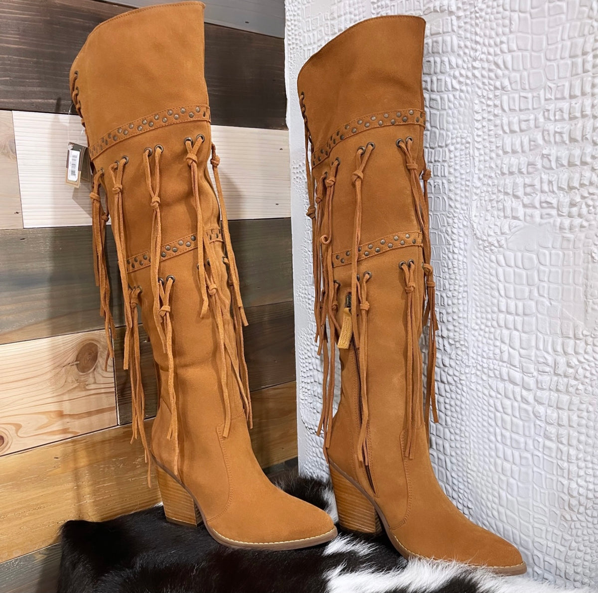 Bella high knee boots – Roman Valley Ranch