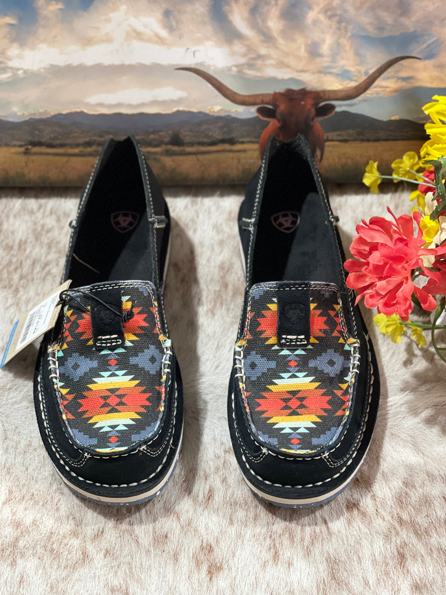 Ariat Black Sude Aztec Cruiser – Roman Valley Ranch